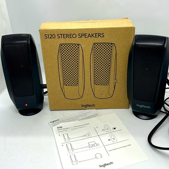 Logitech | Portable Audio & Video | Logitech S2 Stereo Bookshelf ...